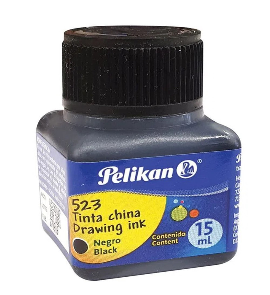 TINTA CHINA NEGRA 15 ML PELIKAN